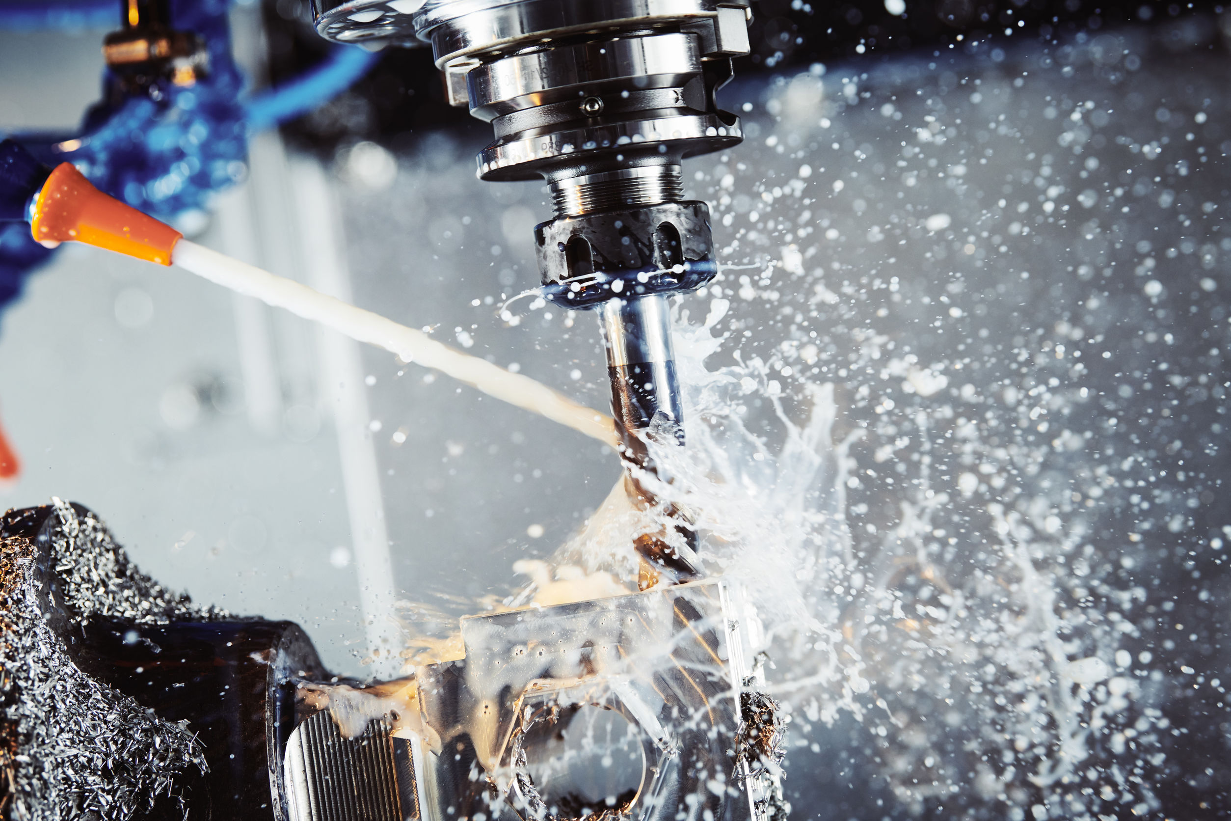 Milling Metalworking Process Industrial CNC Metal Machining By
